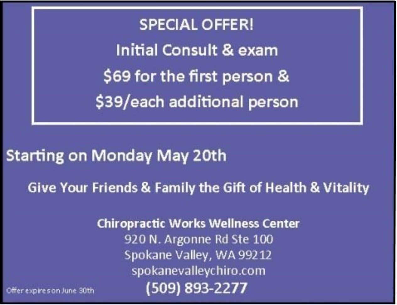 Chiropractic Works Wellness Center | Dr. Tom Zolezzi | Spokane Valley ...